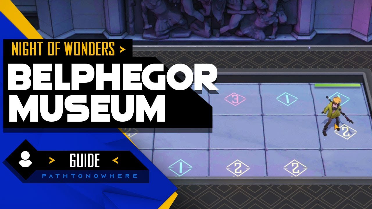 Mine Sweeper Puzzle 2 - Night of Wonders Belphegor Museum - Path to ...