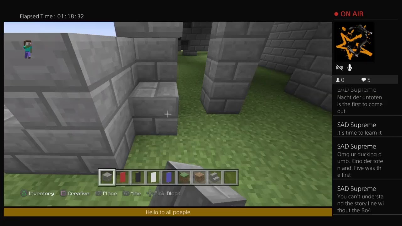 Minecraft bo4 ps4 - YouTube