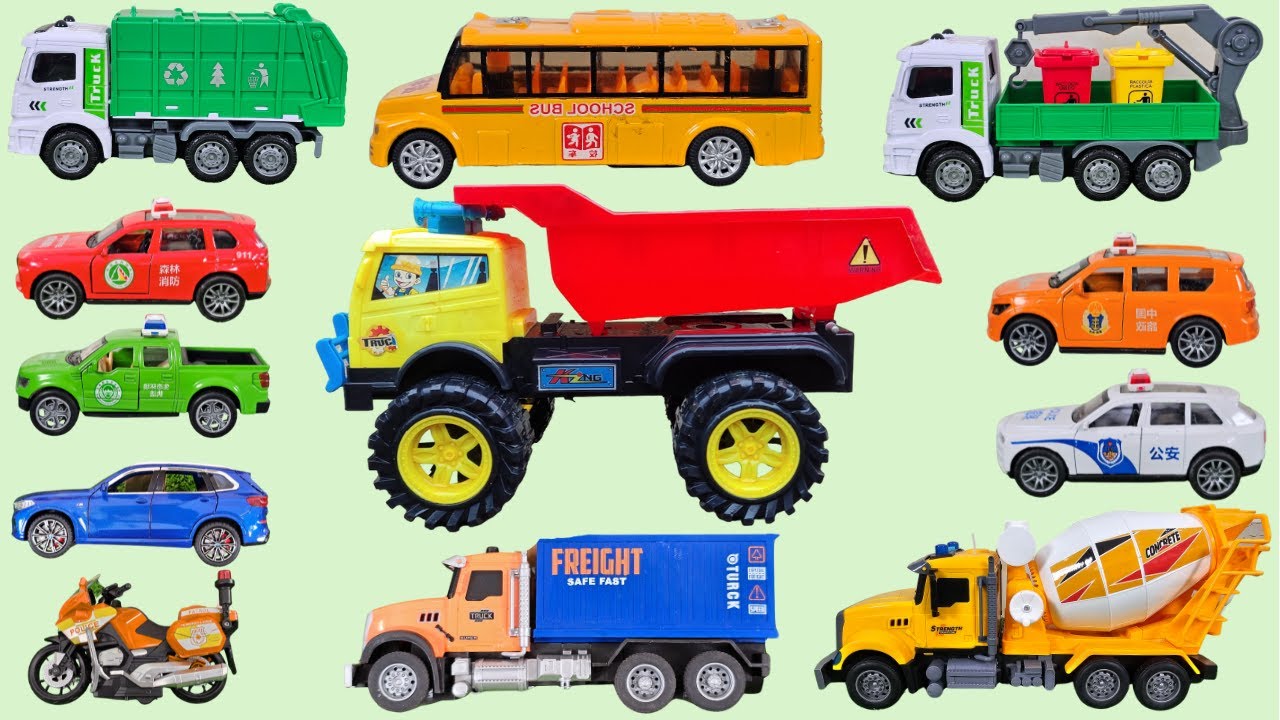 Ultimate Toy Vehicle Compilation: Cars, Trucks & Construction Machines ...