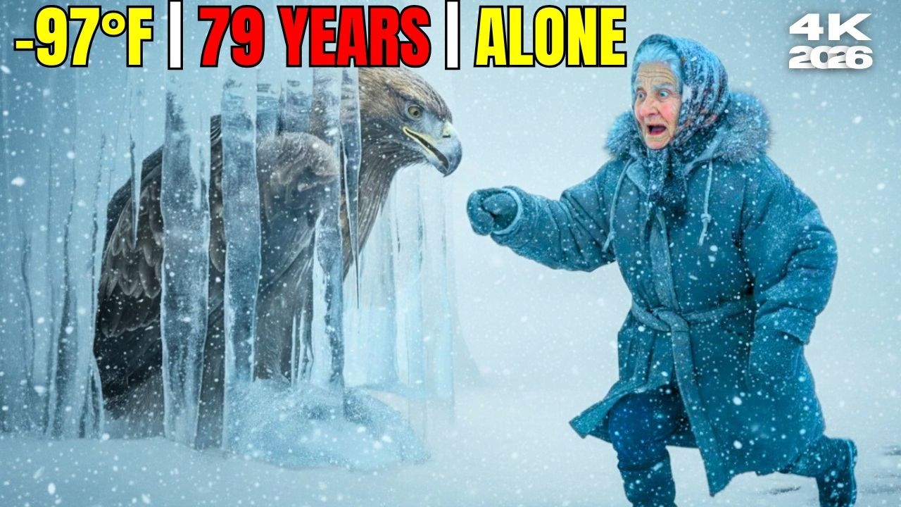 At -97°F in Siberia, a Grandmother Saved a Frozen Eagle - YouTube