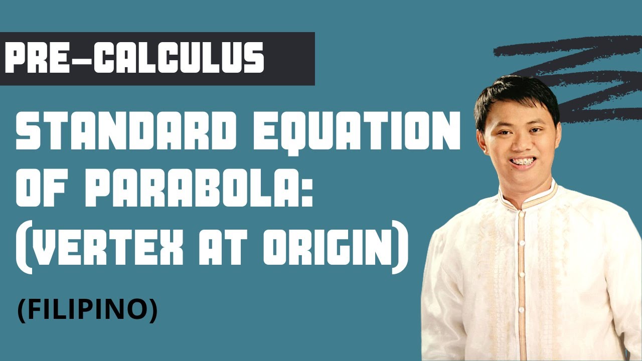 Standard Equation of Parabola with Vertex at Origin - Pre-Calculus ...