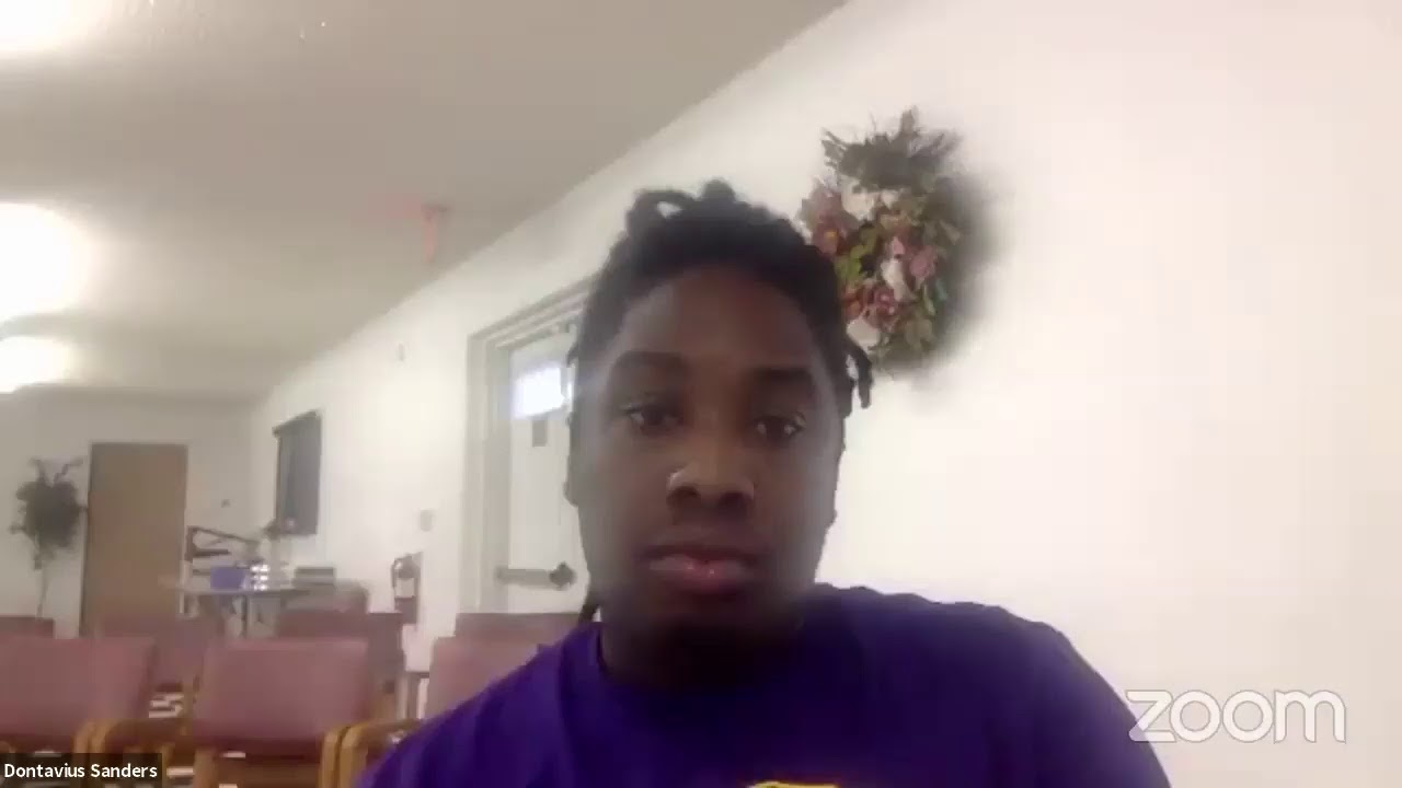 Dontavius Sanders' Zoom Meeting - YouTube