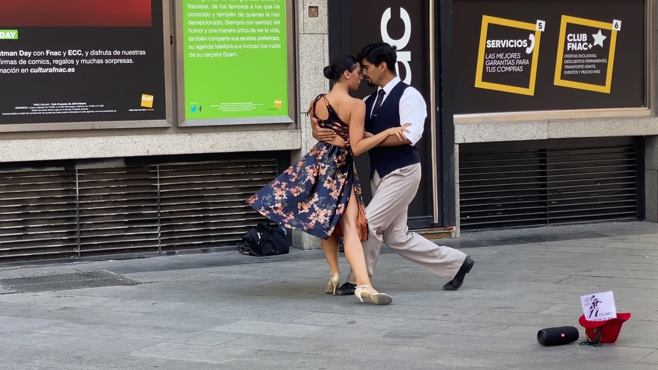 Tango performed on the streets of Madrid, Spain - Unravel Travel TV ...