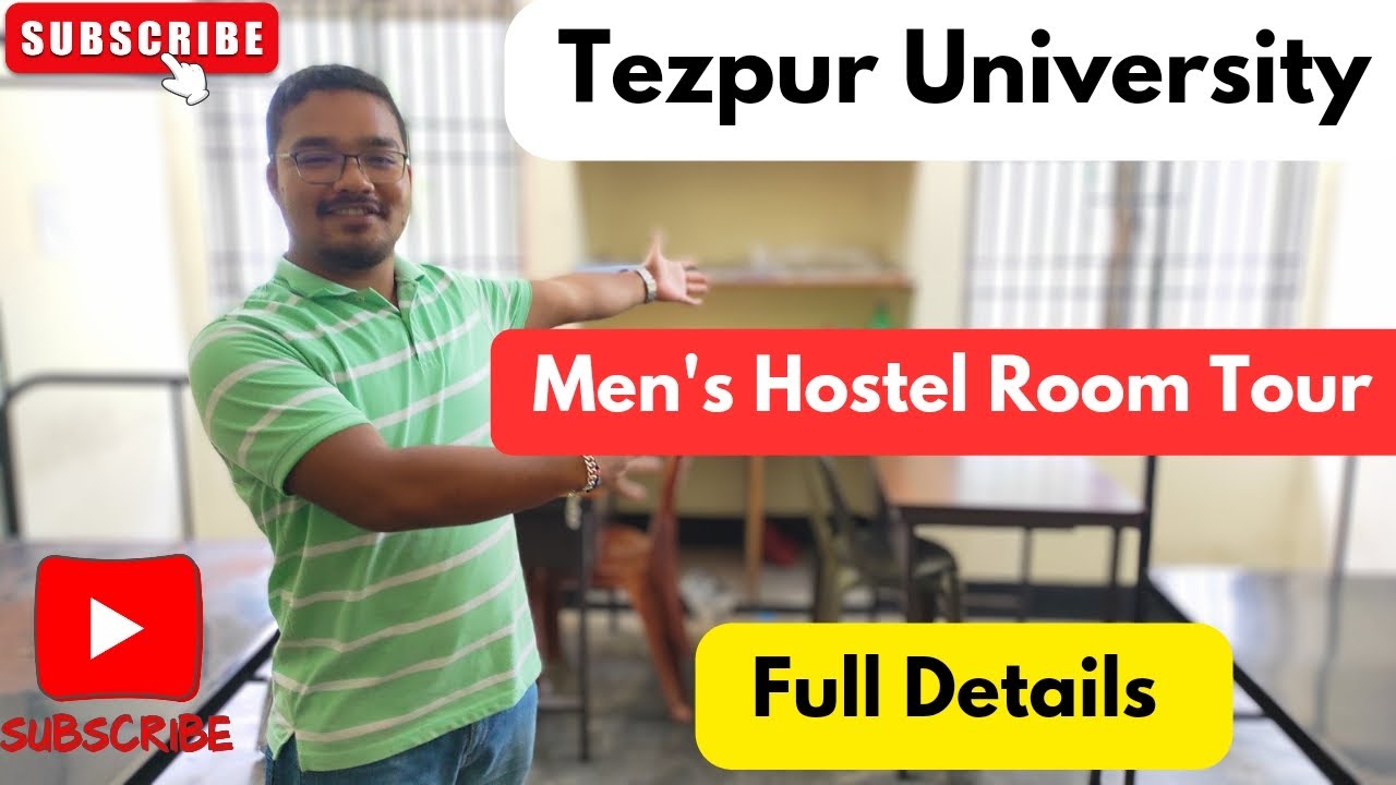 Tezpur University Men's Hostel//Room Tour//Full Details Video//Connect ...