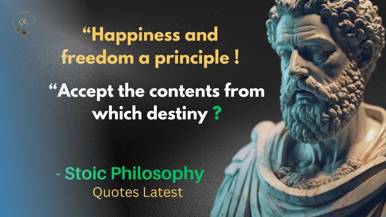 Stoic principles for inner peace | stoicism quotes | Stoic Hard time ...