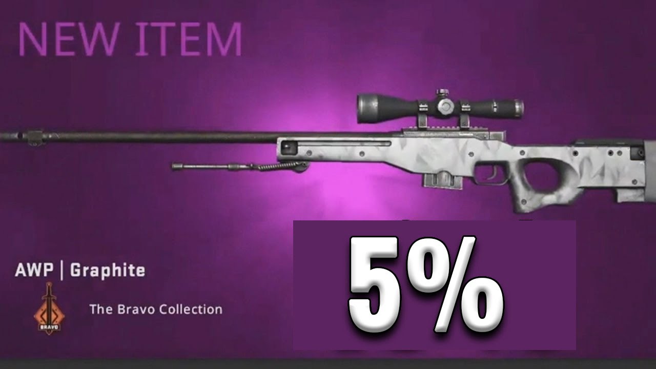 5% AWP Graphite Trade Up - YouTube