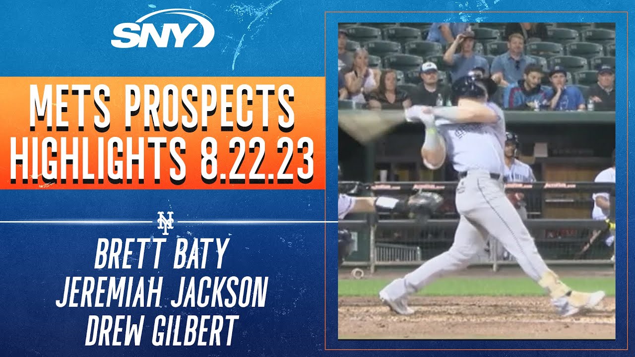 Mets prospects Brett Baty, Drew Gilbert, Jeremiah Jackson go yard on ...
