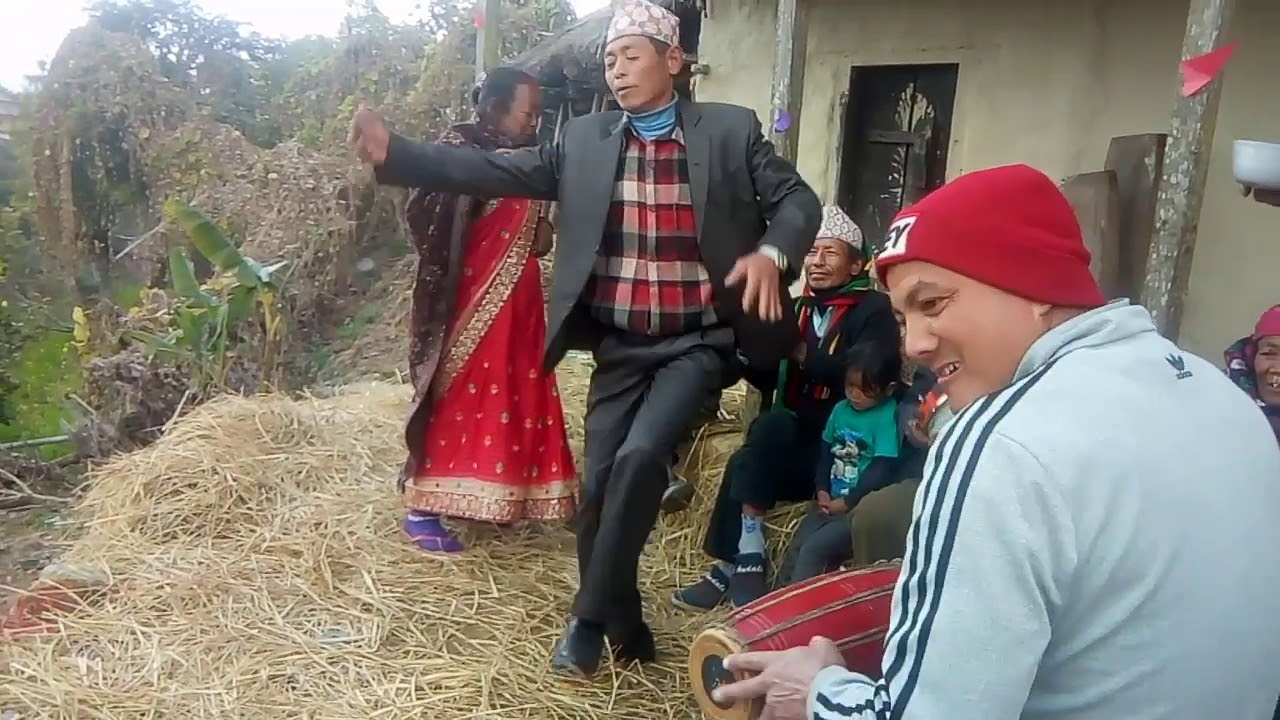 New typical salaijo and jhyaure dance - YouTube