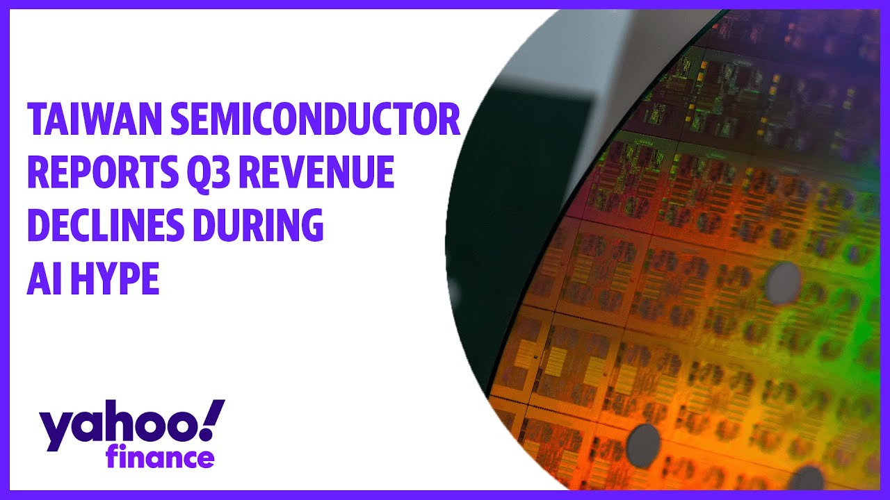 Taiwan Semiconductor reports Q3 revenue declines during AI hype - YouTube