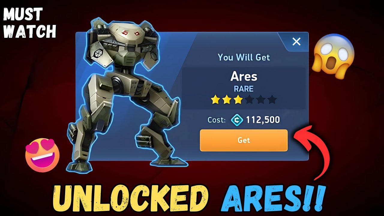 Buying Ares in Mech Arena - YouTube