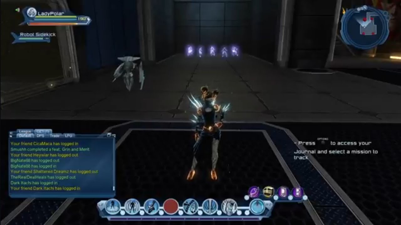 DCUO Pre-Vamp Ice Dps, LadyPolar. - YouTube