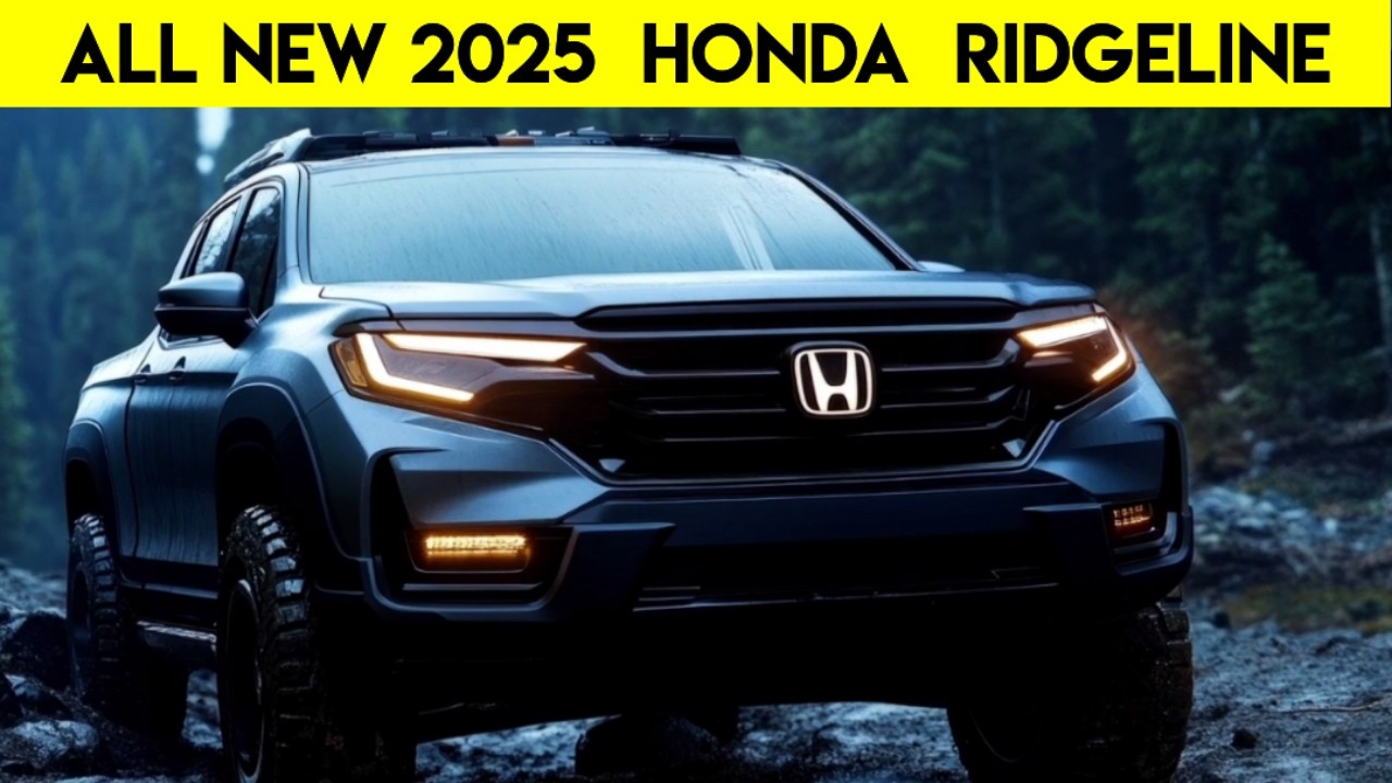 2025 HONDA RIDGELINE: New Engine or Off-Road Hybrid Powertrain? News ...