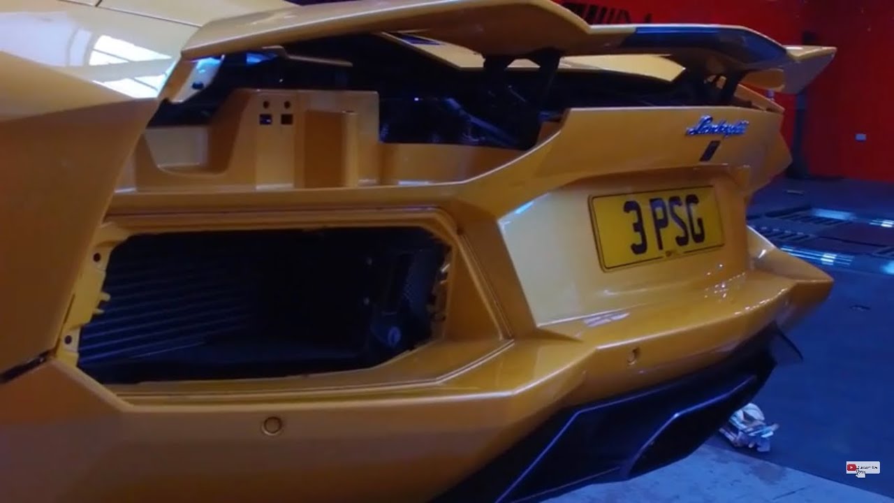 Lamborghini Aventador iPE Fitting @ MSL Performance - YouTube