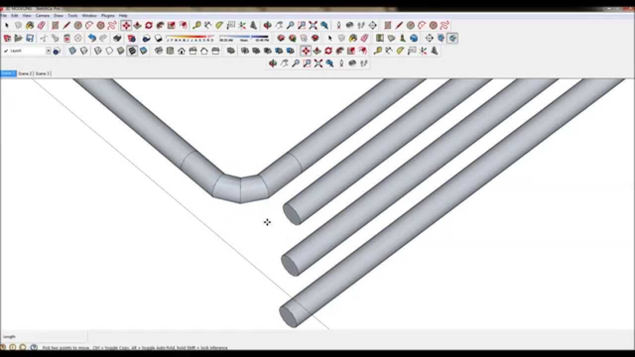 PIPE WORK GEO MODELING SKETCHUP YouTube pipe-work-geo-modeling-sketchup-youtube