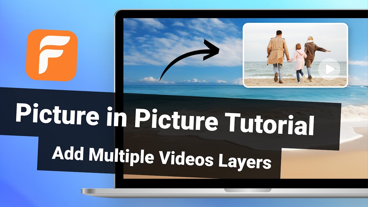 How to Add Multiple Video Layers with FlexClip! Picture-in-Picture ...