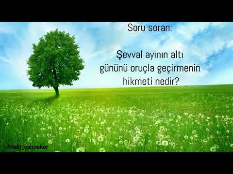 Şevval Ayı Oruç Muhammed bin Salih el- Useymin #oruç #namaz #ramazan