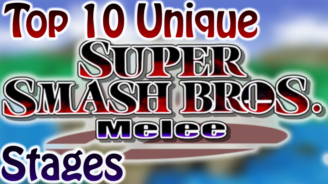 Top 10 Unique Super Smash Bros. Melee Stages - YouTube
