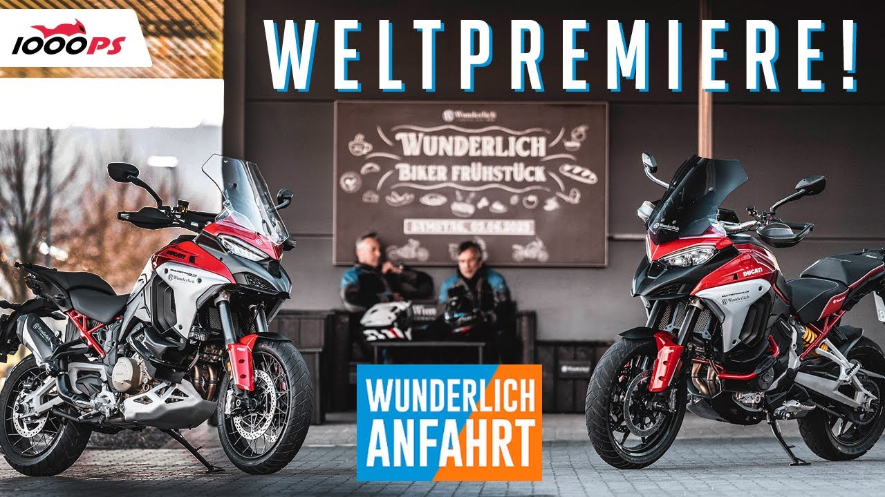 Video: Wunderlich Anfahrt 2023 - edle Teile für edle Ducatis!
