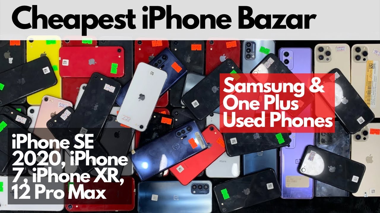 Cheapest iPhones | iPhone SE 2020, XR, iPhone 7, 12 Pro Max, One Plus ...