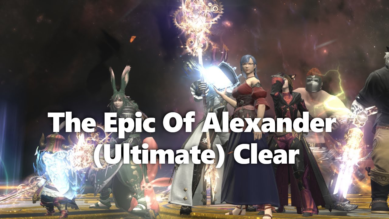 Final Fantasy XIV 5.1 - The Epic Of Alexander (Ultimate) (TEA) - Clear ...