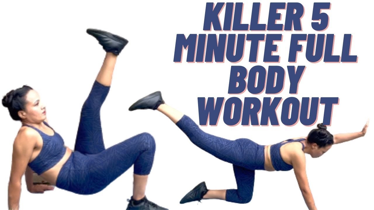 KiIller 5 Minute Hit Full Body Workout No equipment | Milana - Kiat Jud ...