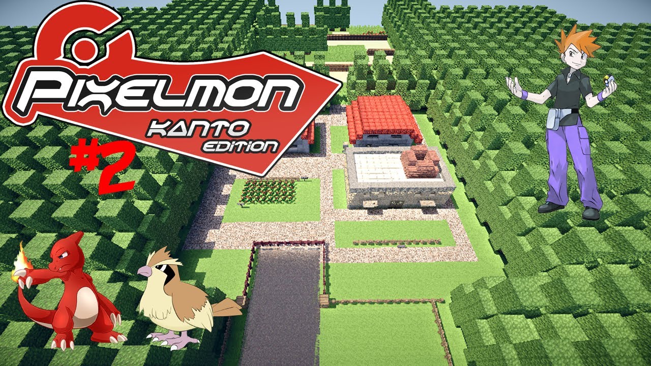 Pixelmon Kanto Edition: #2 - "Gary Oak" - YouTube