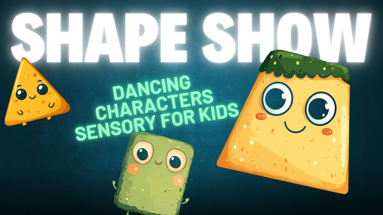Shape Show | Dancing Characters Relaxing Music For Baby to Sleep - YouTube