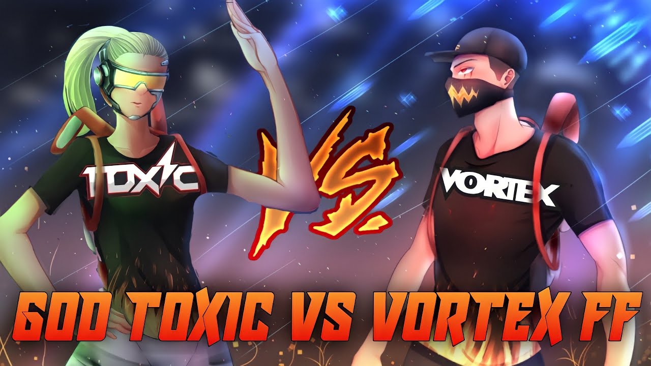 GOD TOXIC⚜️VS VORTEX FF👑 Part.2 1vs1 Full gameplay { IPhone 8 Plus VS ...