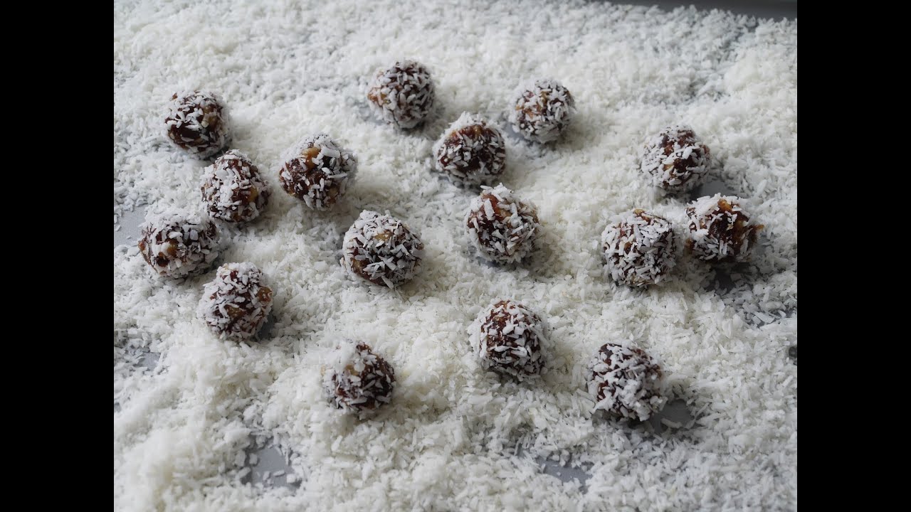 How to make Healthy Date Candies 蜜棗糖 - YouTube