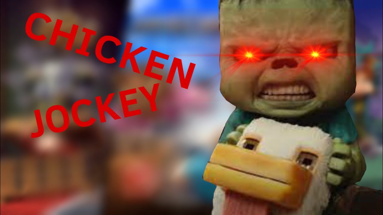 CHICKEN JOCKEY in the Minecraft Movie DLC.🧟‍♂️🐔 - YouTube