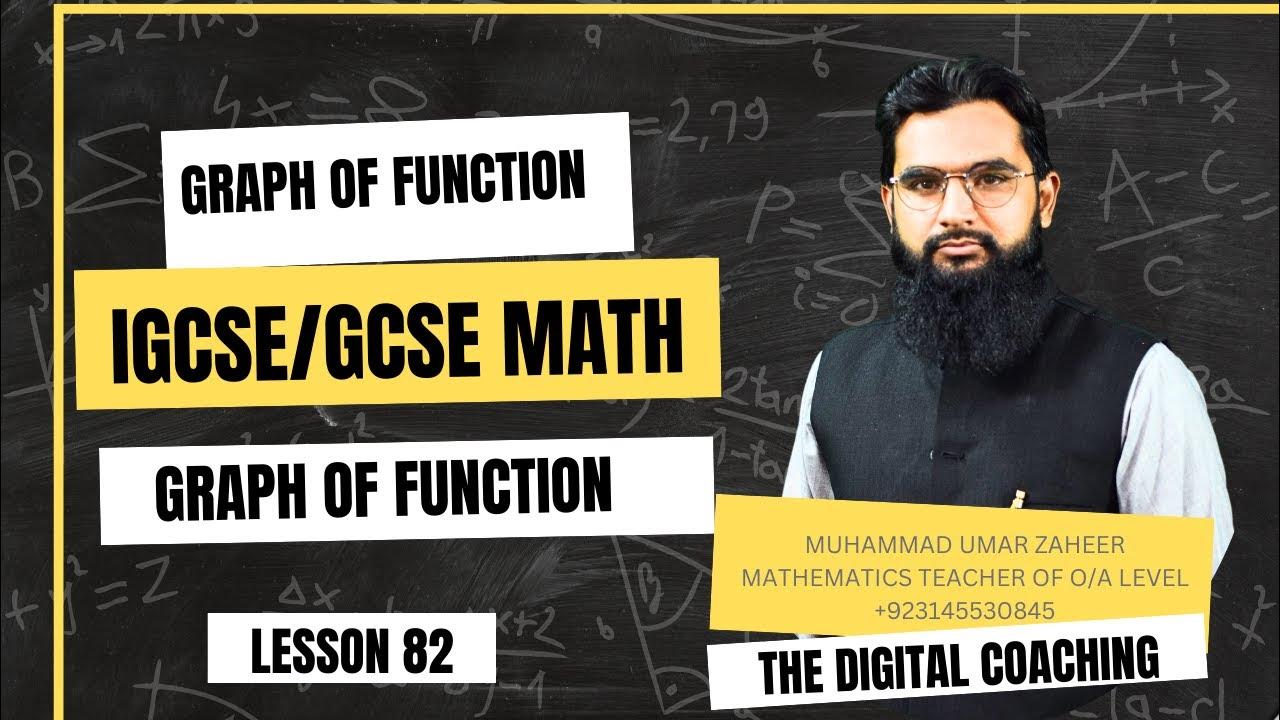 GRAPH OF FUNCTION LEC# 82 |IGCSE/ O LEVEL Mathematics||MUHAMMAD UMAR ZAHEER - YouTube