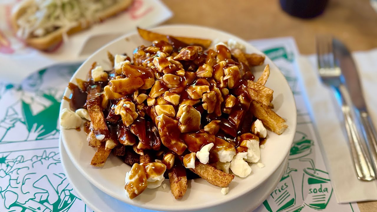 The REAL Best Poutine in Montreal! The GreenSpot Review!! - YouTube