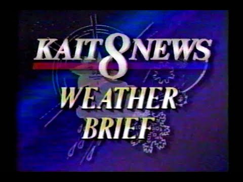 1994 KAIT8 News Weather Brief & Heat Index promo - YouTube