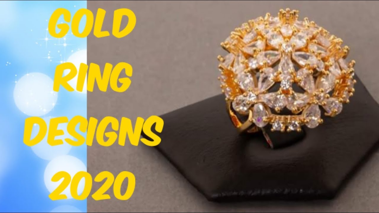 Wedding gold ring designs 2020 | diamond rings for wedding - YouTube