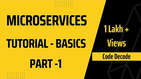 Microservices Tutorial - YouTube