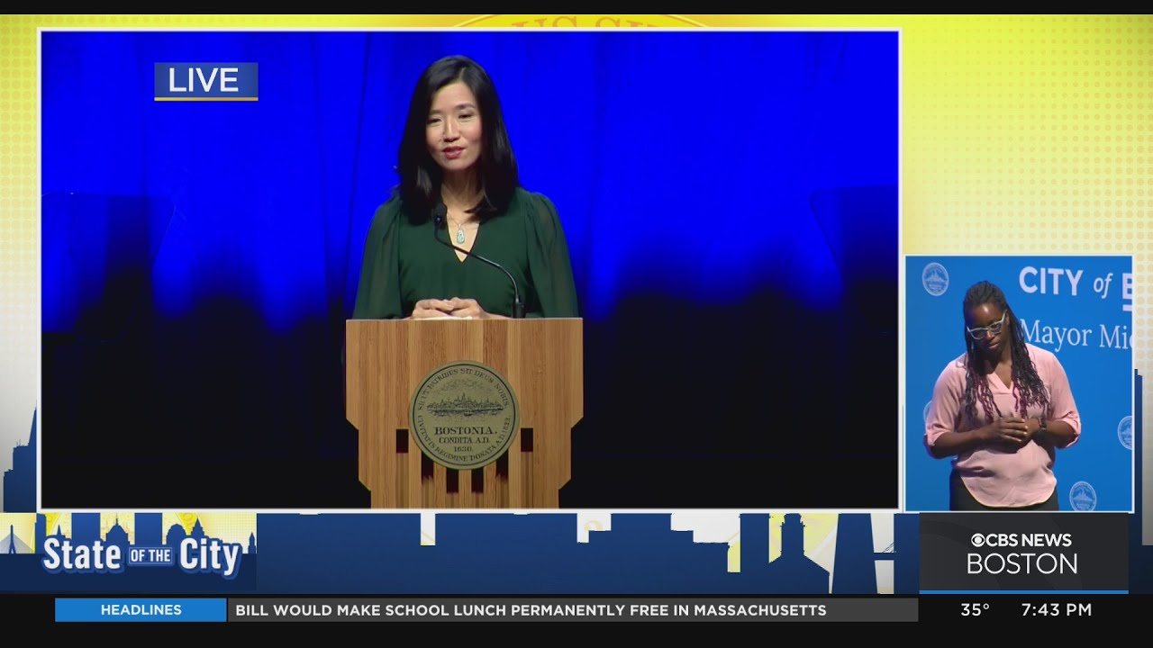 Mayor Wu delivers State of the City address - YouTube