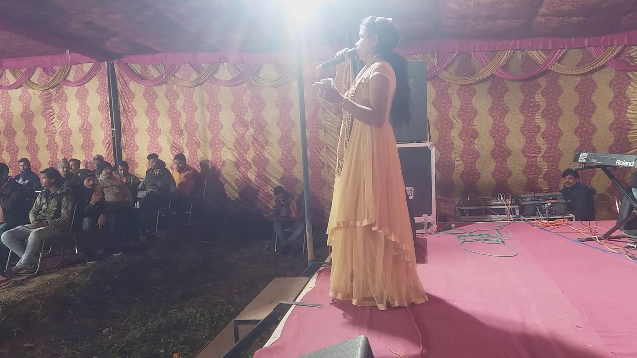 Singer Alka arya stage show #Gamachha me bandhl - YouTube