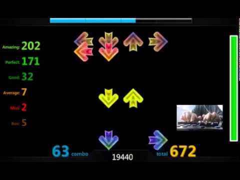 Flash Flash Revolution - Trisection, 2 misses - YouTube