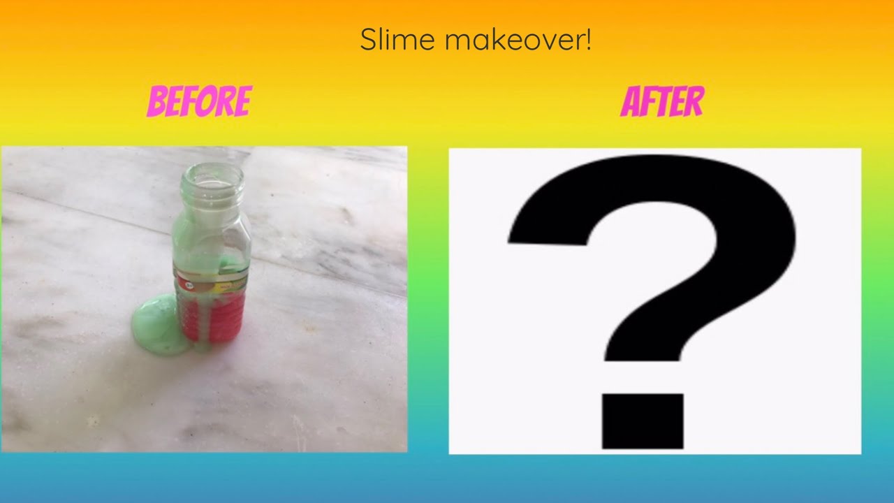 HUGE slime makeover success or fail🤔 - YouTube