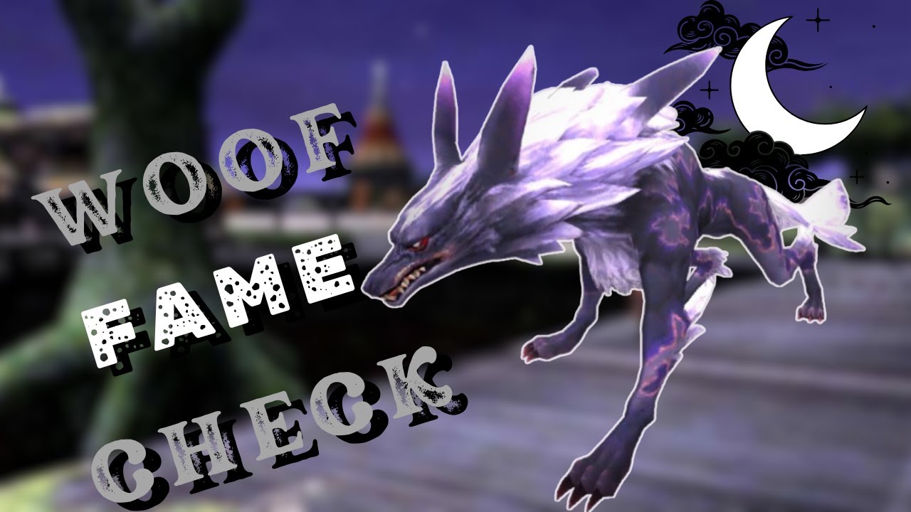 Final Fantasy Horizon XI - FENRIR WOOF Quest flag -Am I famous enough ...