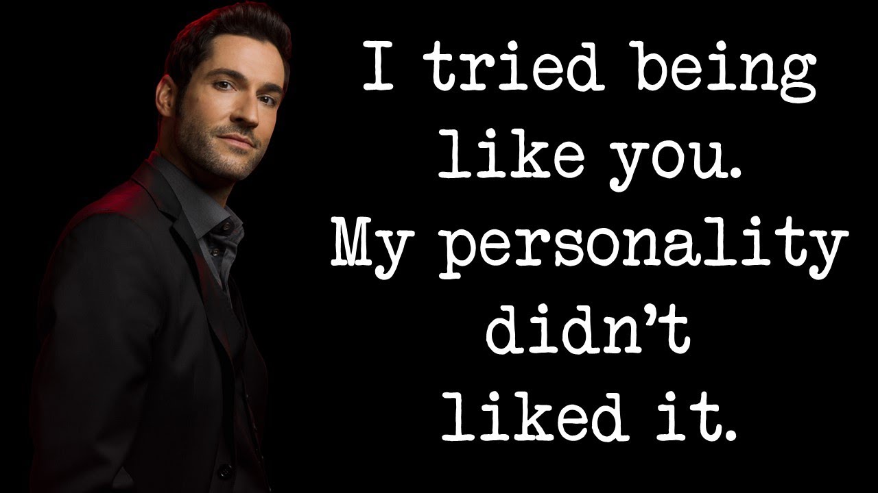 Best of Lucifer Morningstar Attitude Status | Lucifer Quotes - YouTube