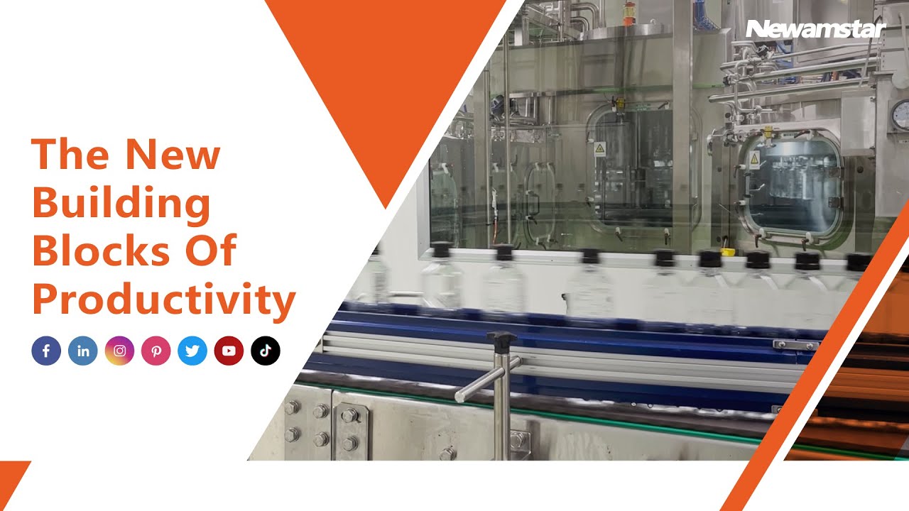 Aseptic Blowing Filling Capping Combi Line For NFC Juice High Pressure Processing Machine - YouTube