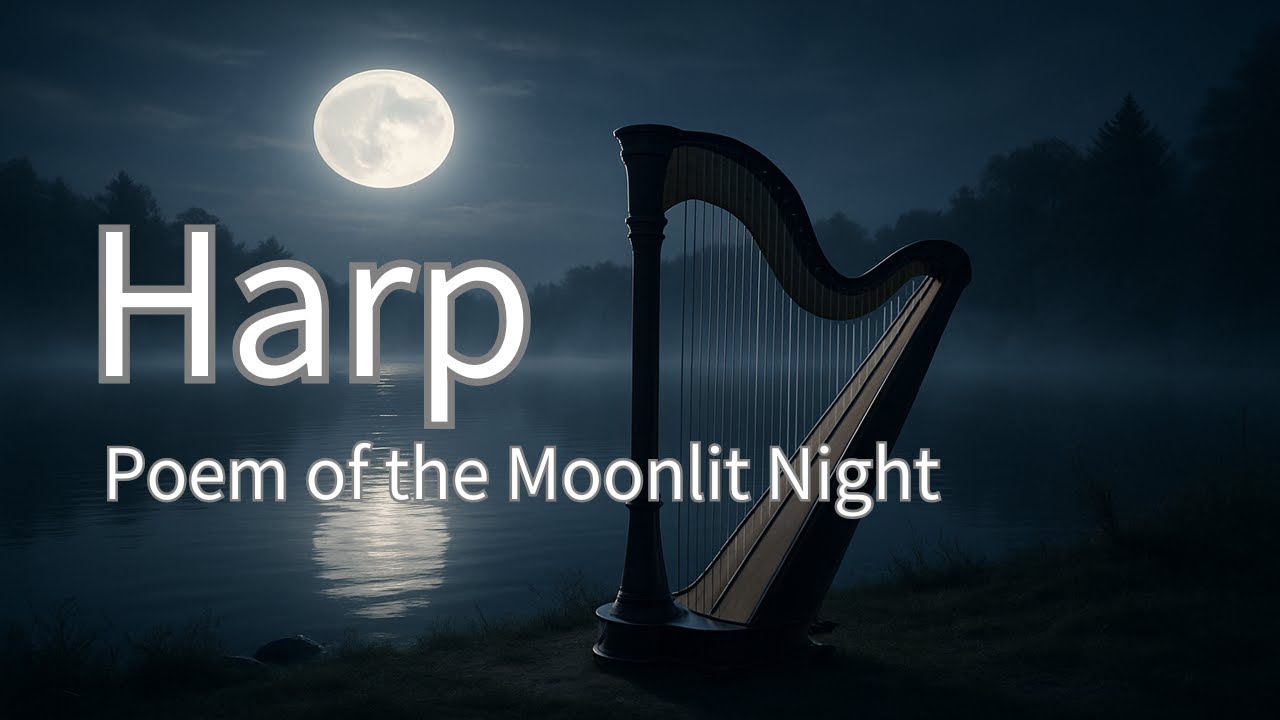 Harp Poem of the Moonlit Night ハープ音楽 月夜の詩 - YouTube