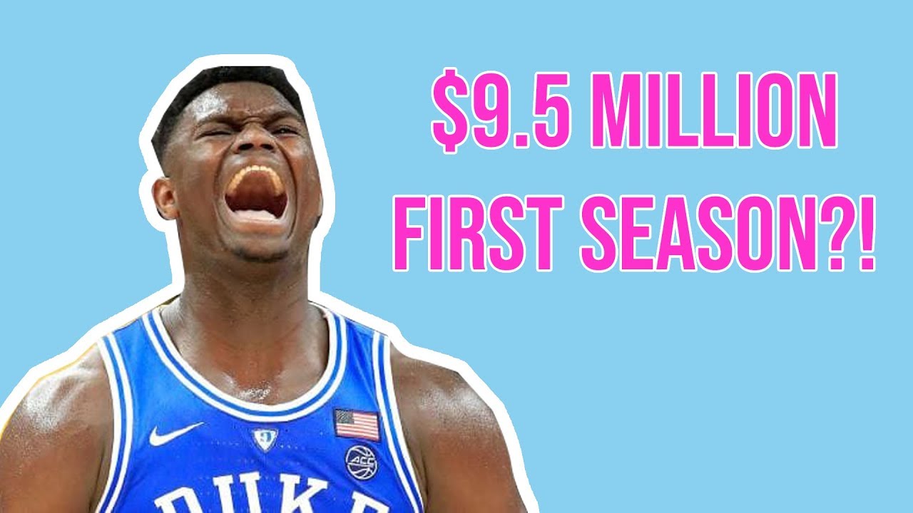 NBA Draft 2020: Number 1 Pick Salaries from 1985 - 2019 - YouTube