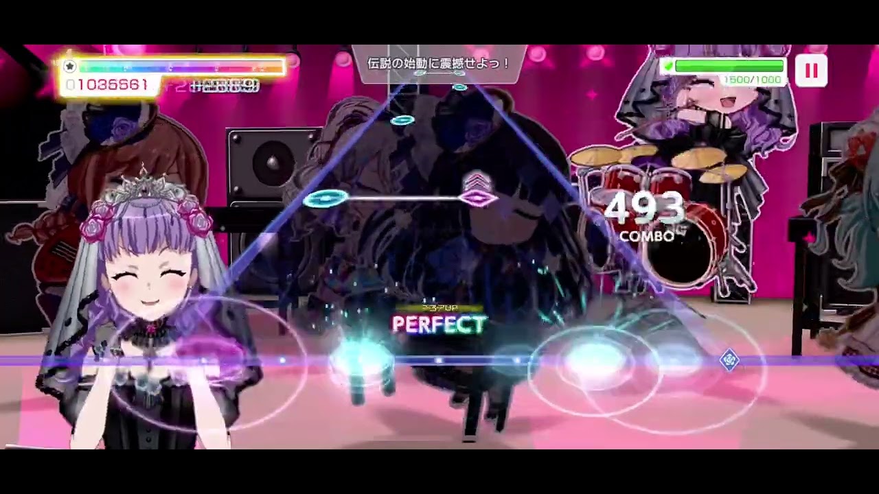 バンドリ《DANCING DARING》Expert FC - YouTube