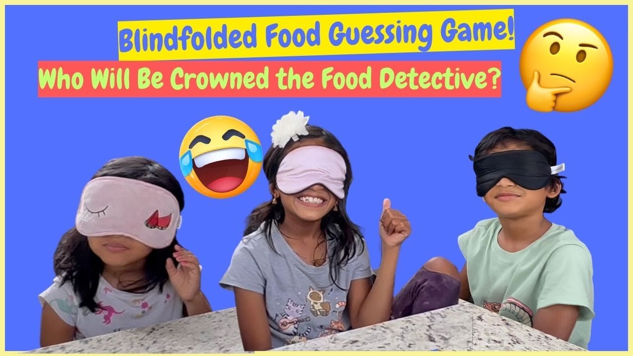Hilarious Guess the Food Challenge with Blindfolded Kids! Who Can Guess ...