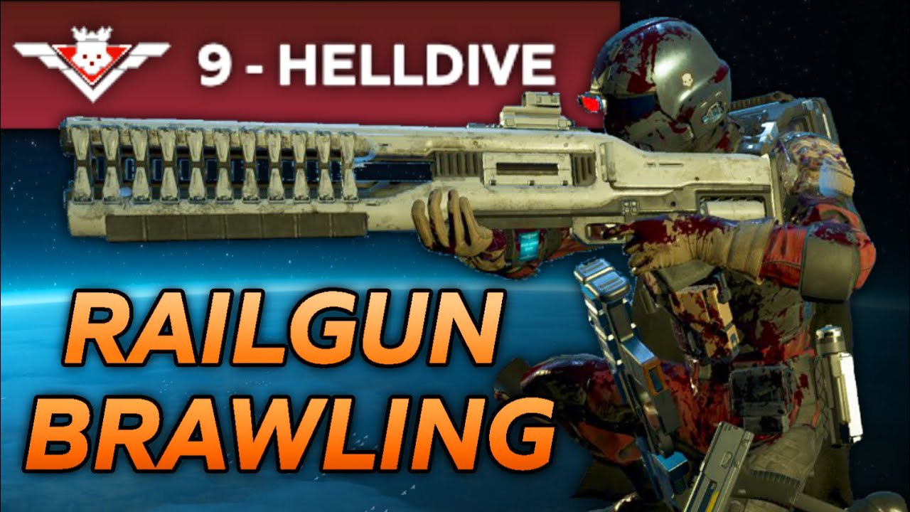 Helldivers 2 - Railgun is still an absolute monster - YouTube