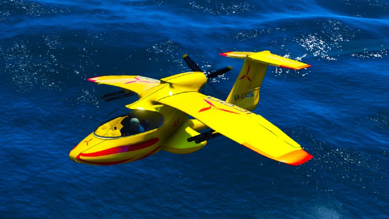 GTA 5 Mods Icon A5 Amphibious Plane - YouTube