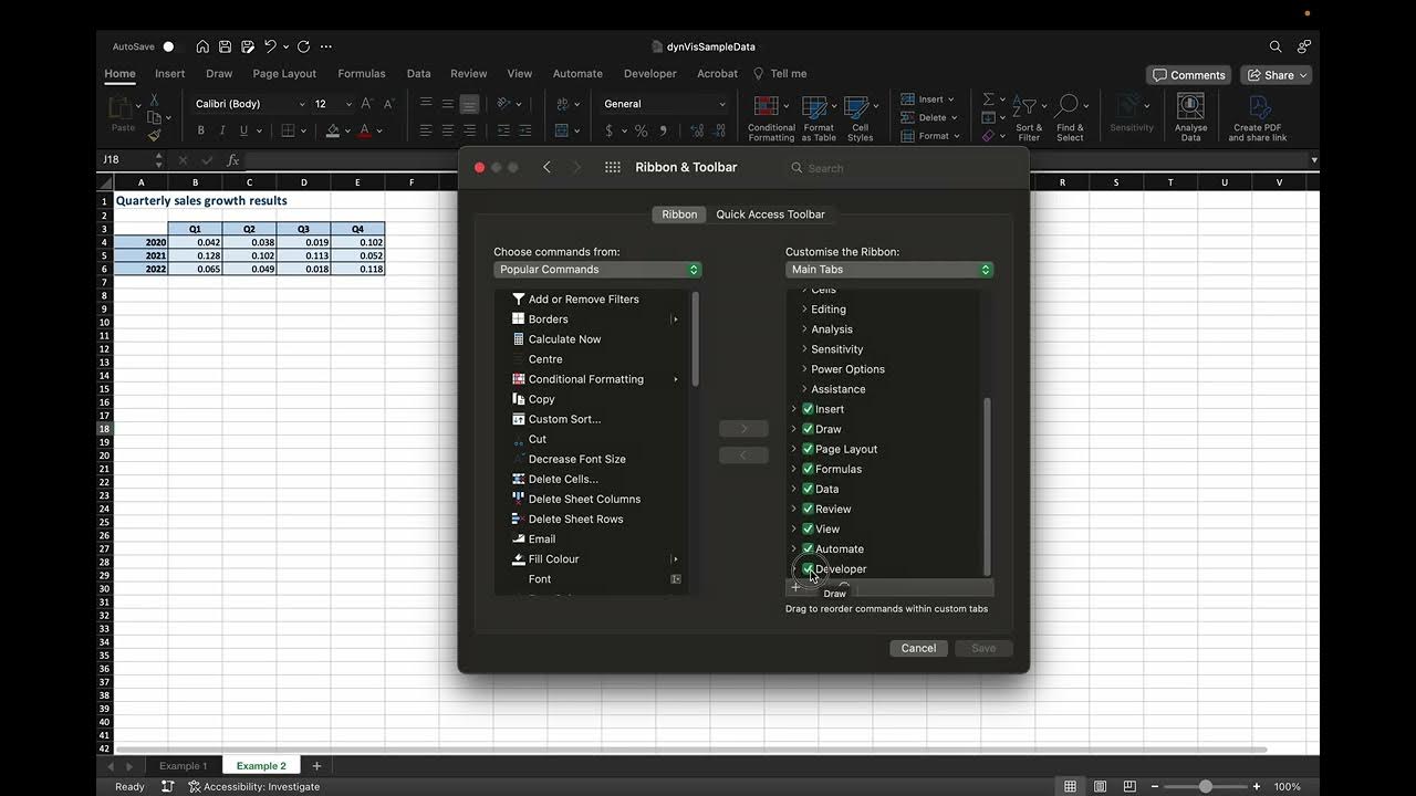 Excel | Creating a dynamic line chart with Checkboxes & IF Functions - YouTube