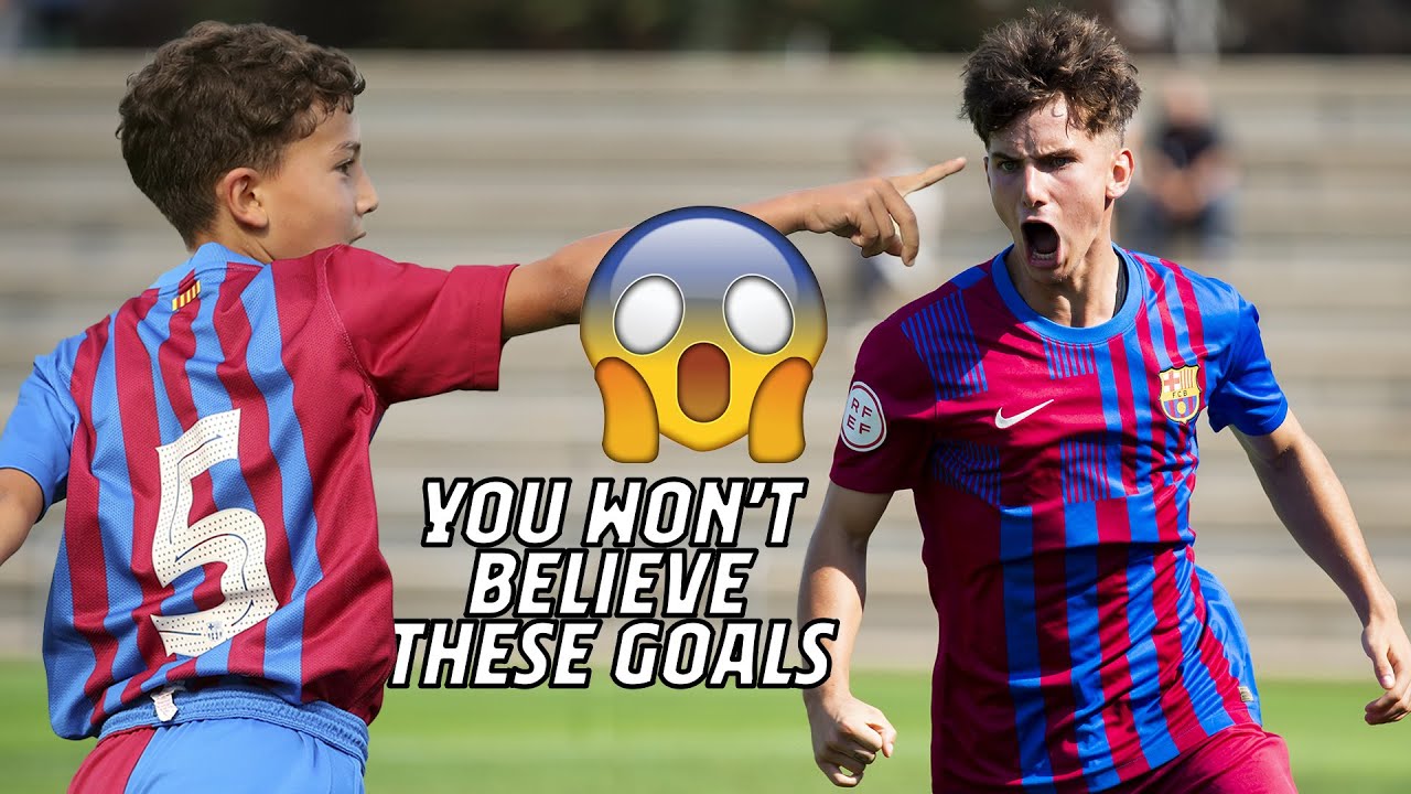 MIND-BLOWING GOALS FROM FC BARCELONA'S ACADEMY (September 2021) 🤯⚽🚀 ...